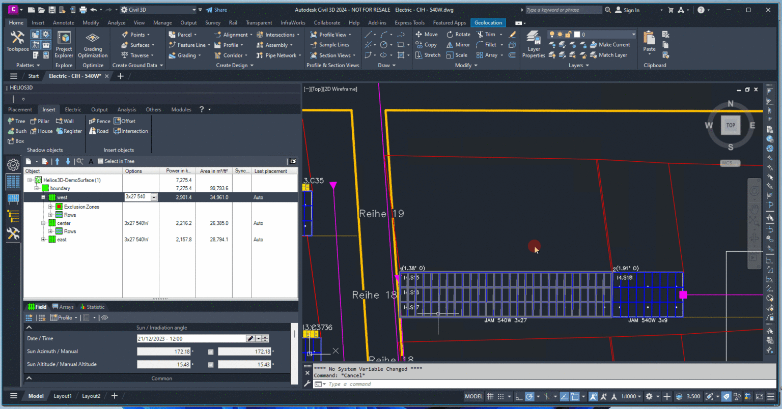 Shadow Objects - HELIOS 3D | HELP CENTER