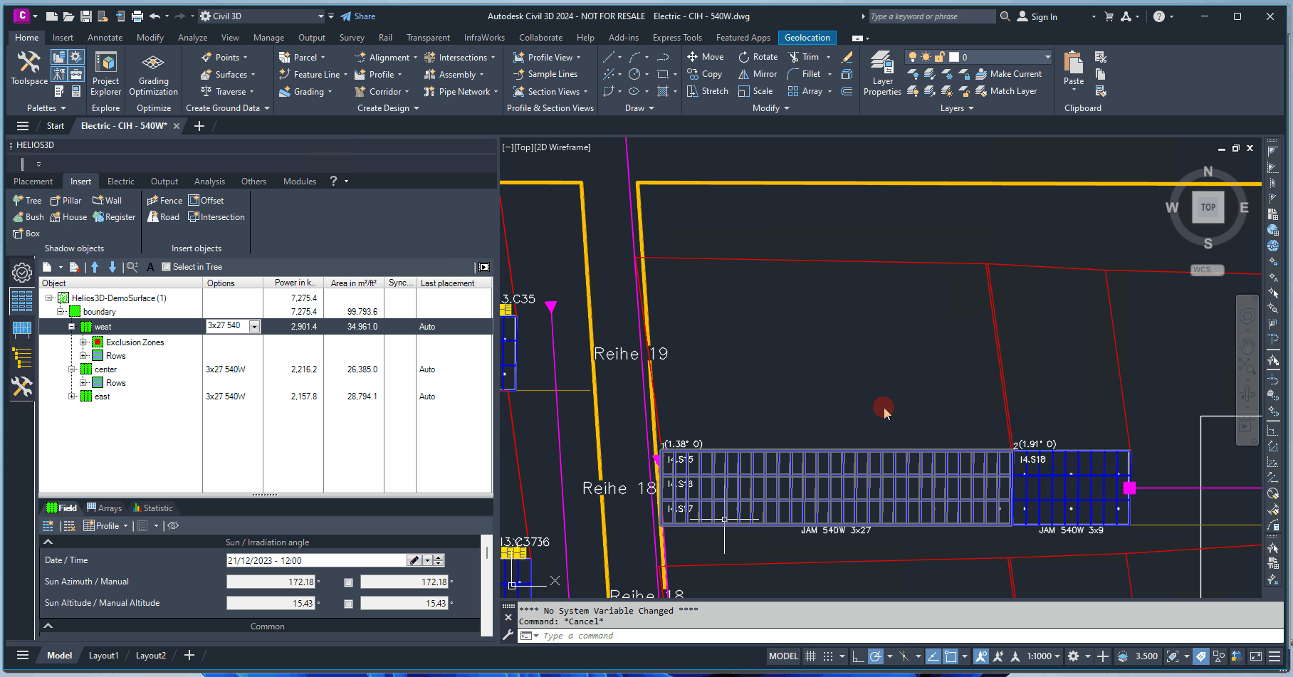 Shadow Objects - HELIOS 3D | HELP CENTER