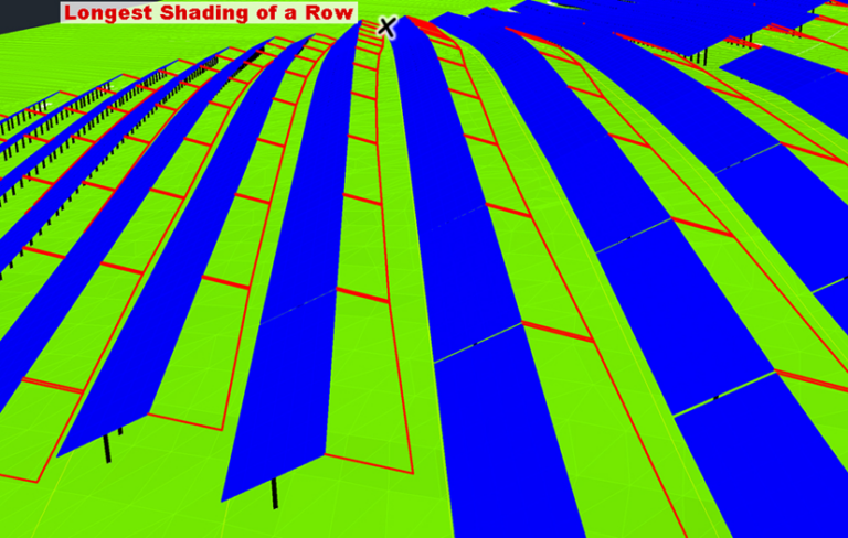 How is the calculation of the row distance / shadow cast? - HELIOS 3D ...